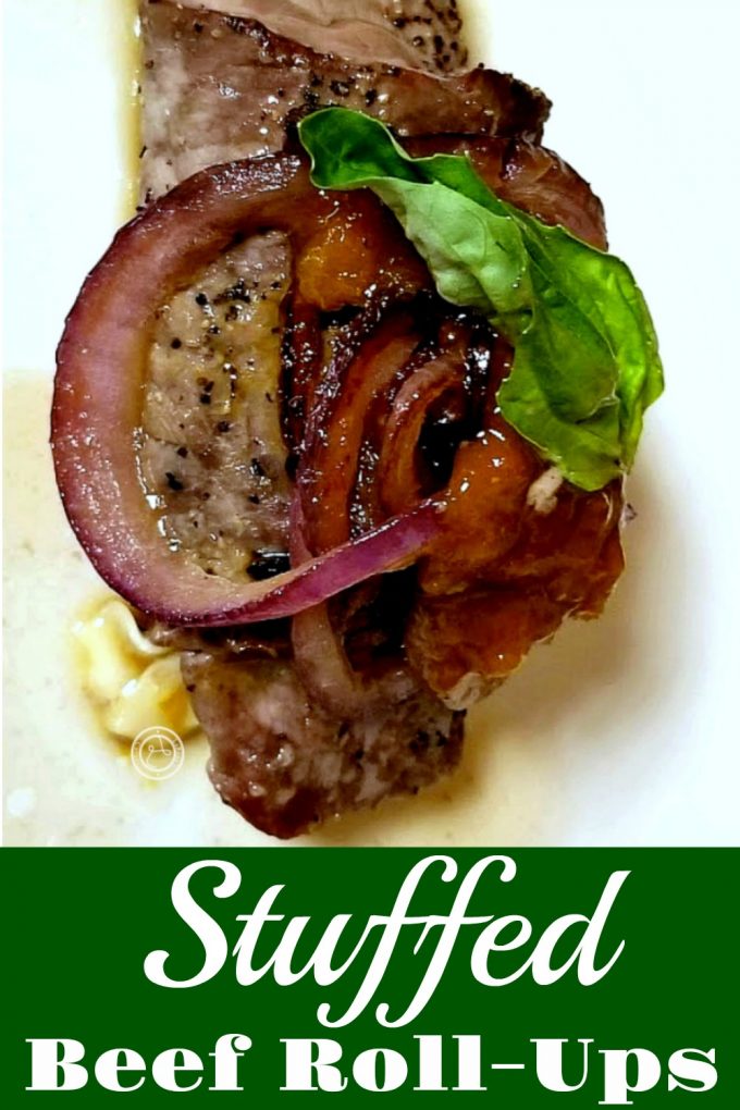 Stuffed Beef Roll-Ups Recipe sweet and spicy flavors inside tender meat.