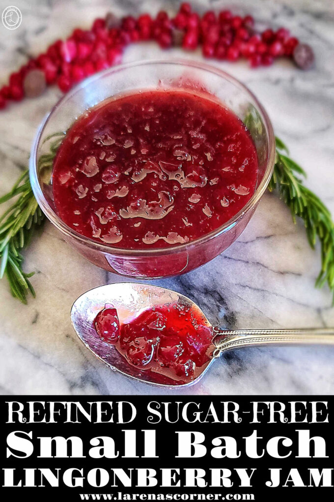 Homemade Lingonberry Jam Low Sugar